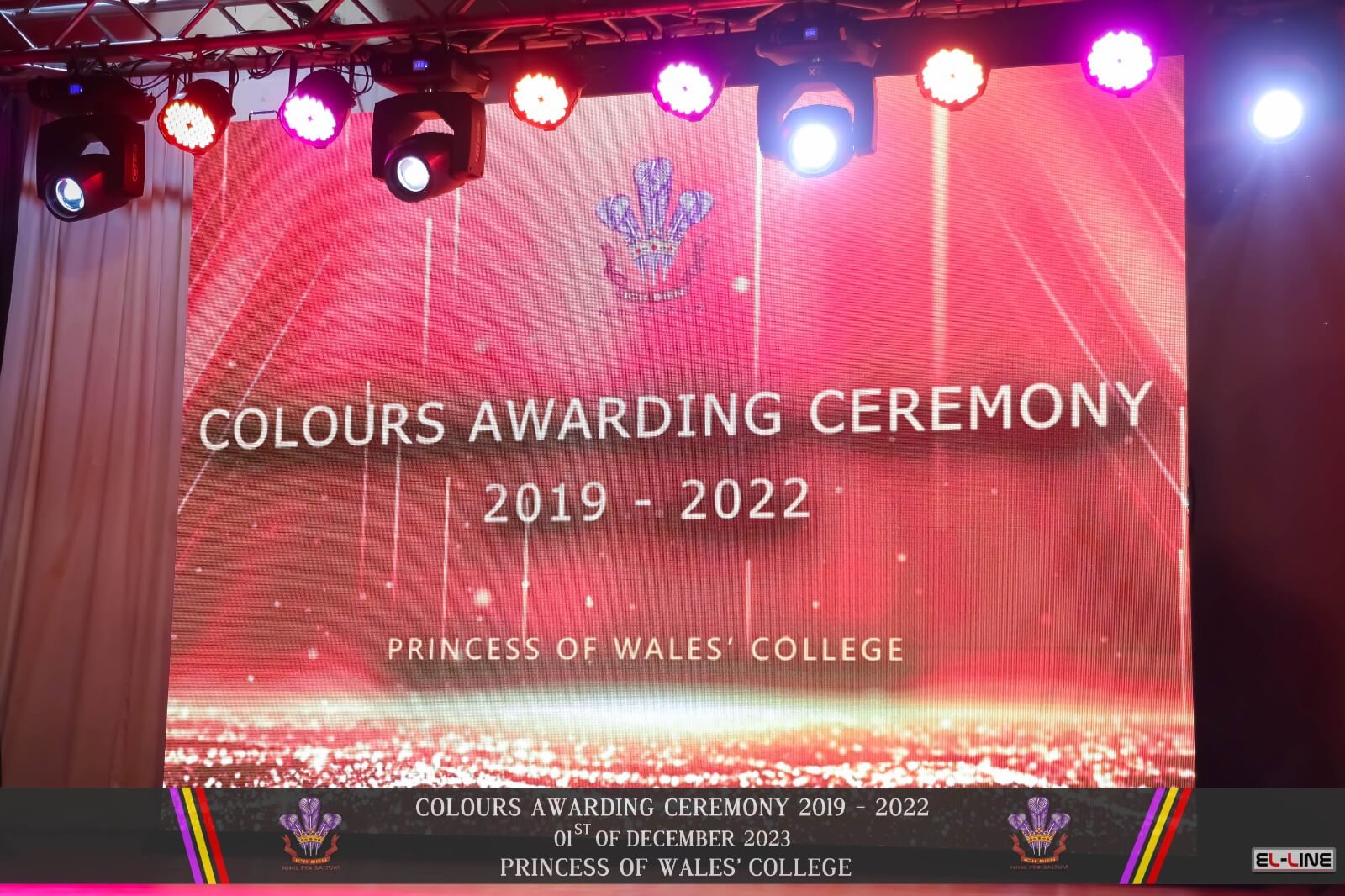 Colours Awarding Ceremony 2019-2022 - Princess of Wales College - Moratuwa